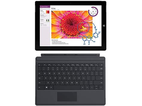Microsoft Surface 3 Atom 4gb 128gb Ssd Touch Windows 10 Pro Black