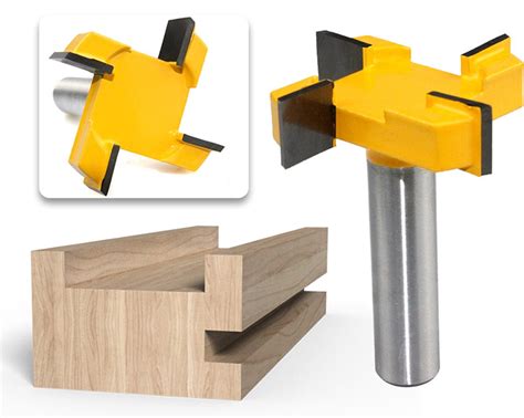 Dw4trading Hout Groeffrees Vlakfrees 51x12 7 Mm 4 Messen Schacht 12 7 Mm Bol