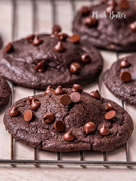 Peanut Butter Stuffed Chocolate Cookies Much Butter