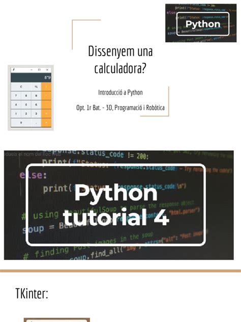 sa5 python tutorial 4 tkinter pdf