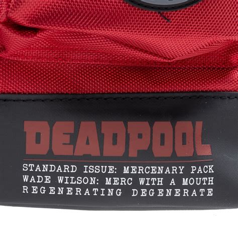 Deadpool Tactical Backpack Entertainment Earth Exclusive Marvelous