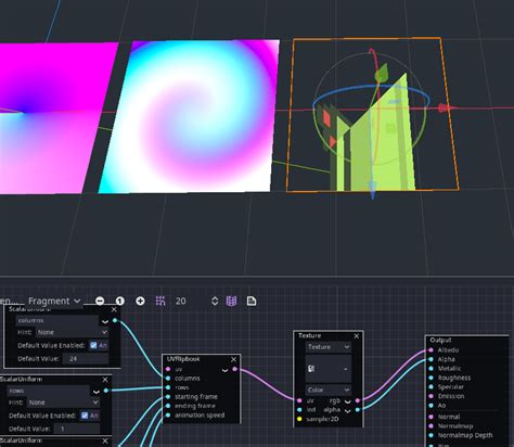 flipbook node visual artifacts without obsolete shader line · issue 2