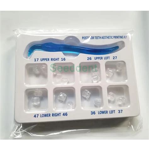 Dental Posterior Teeth Aesthetic Printing Kit Tooth Restoration Filling