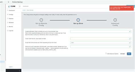 Rclone Add On Configuration Third Party Integrations Home Assistant Community