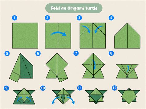 How To Make An Origami Turtle With Pictures Wikihow