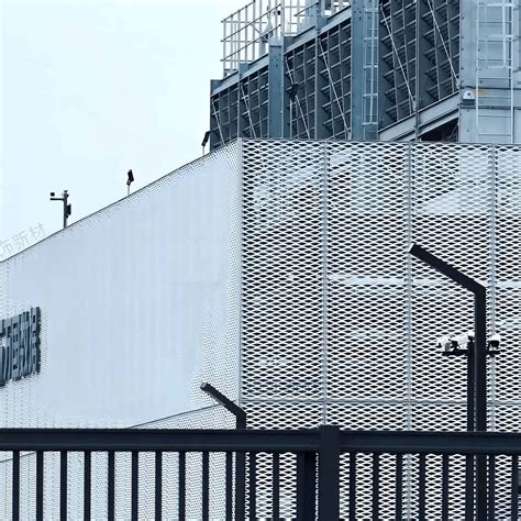 Expanded Metal Mesh Facade Cladding Abx Metal