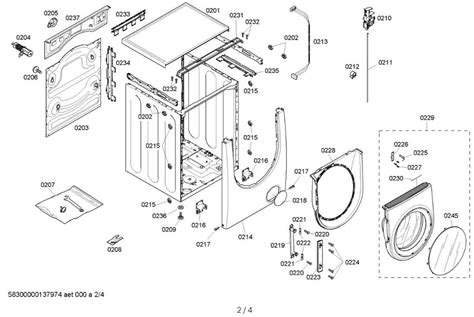 Exploring The Inner Workings Of Bosch Classixx Dishwasher Parts Diagram