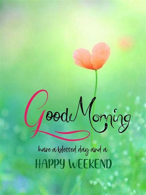 Good Morning Happy Weekend Good Morning Happy Weekend Good Morning