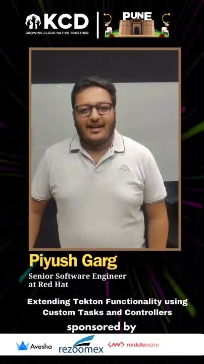 Kcdpune Cloudnative Tekton Innovation Tekton Taskcontroller… Kcd Pune