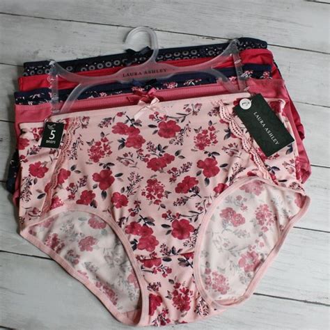 Laura Ashley Intimates And Sleepwear Laura Ashley Womens 5 Pack Brief