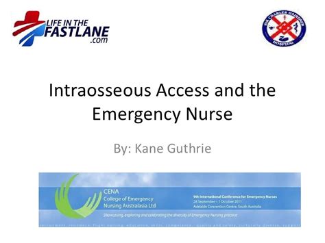Intraosseous Access And The Emergency Nurse
