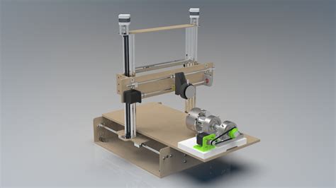 3d File 4 Axis Automatic Geometrical Errors Measurement Machine 🧑‍🔧 ・model To Download And 3d