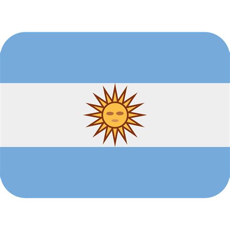 Argentina Flag Free Vector Emoji On