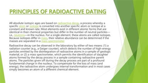 Radioactive Dating U Pb 2pptx