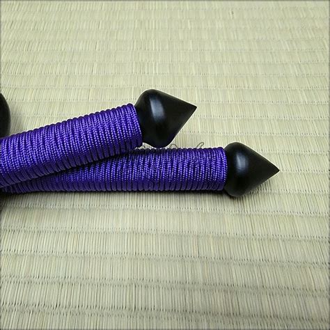 Sai 3 Special Sai With Black Finish And Purple Cord