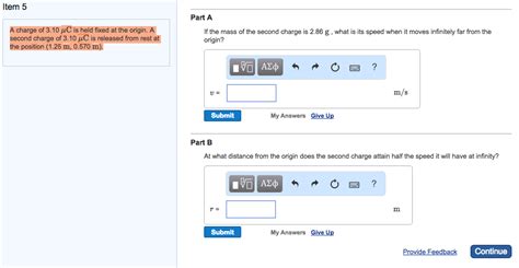 solved a charge of 3 10 mu c is held fixed at the origin a