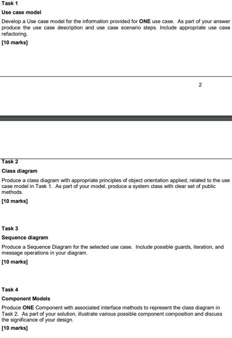 Solved Task 1 Use Case Model Develop A Use Case Model For