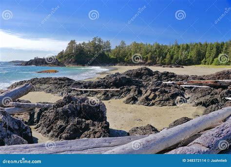Pacific Rim National Park With Radar Beaches On The West Coast Of