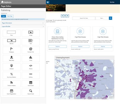 arcgis hub updates for december 2017 cards perspectives and teams