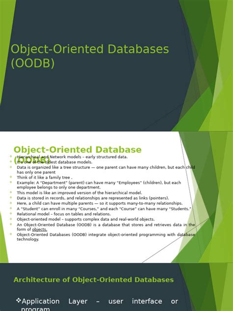 Object Oriented Database Pdf Inheritance Object Oriented