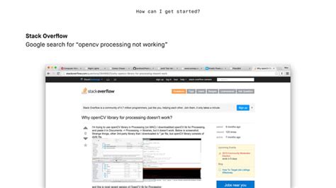 A High Level Introduction To Opencv Ppt