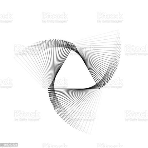 Rotating Triangle Fading To White Stock Illustration Download Image