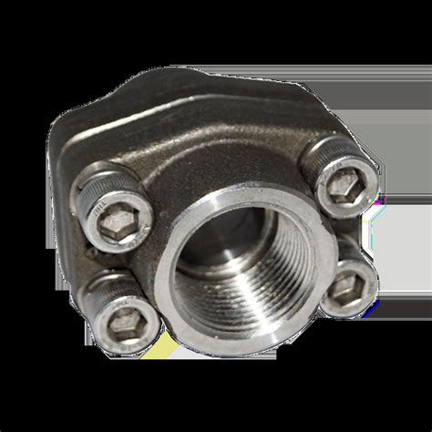 Oleo Tecnica Stainless Steel Ss316 Sae Threaded 4 Bolt Flange Code 61