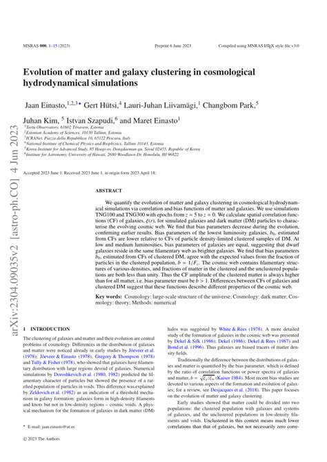 Pdf Evolution Of Matter And Galaxy Clustering In Cosmological Hydrodynamical Simulations