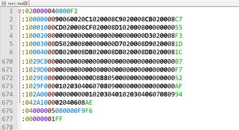 Detailed Explanation Of Hex File Format Programmer Sought