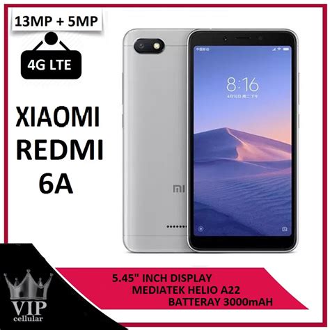 Jual Xiaomi Redmi A Gb Ram Gb Gray Kino Phone Cell Tokopedia