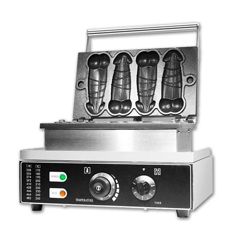 Dick Penis Waffle Maker 4pcs Timco Machinery Commercial Cooking