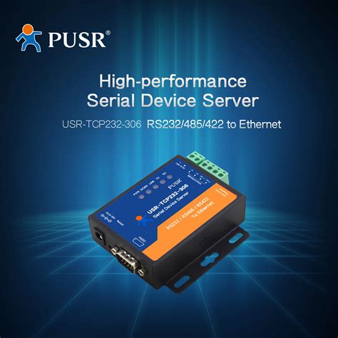 【price For 2pcs】pusr Serial Rs232 Rs485 Rs422 To Ethernet Tcp Ip Device Server Serial To