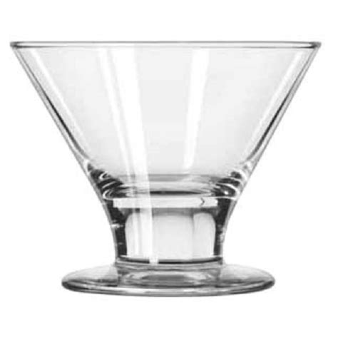 Buy Libbey 3803 8 Oz Footed Martini Glass Dessert Safedge Rim Clear