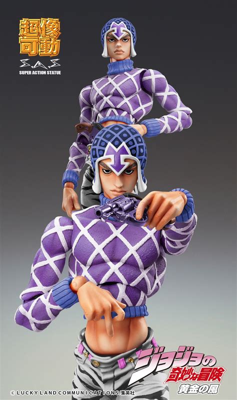 Super Action Figure Guido Mista Sp Sex Pistols Third Jojo S Bizarre Adventure Part Hlj Com