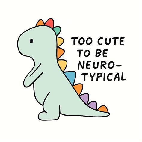 Cute Tea Rex Dinosaur Character With Teacup Sticker Playground