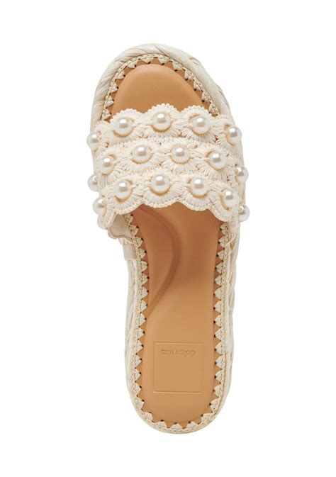 Dolce Vita Caper Pearl Platform Sandals Belk