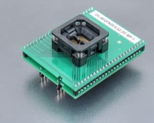 DIL48 QFN20 6 02 ZIF MP 1 Programming Programmer Adapter Socket Converter Package QFN20 Elnec