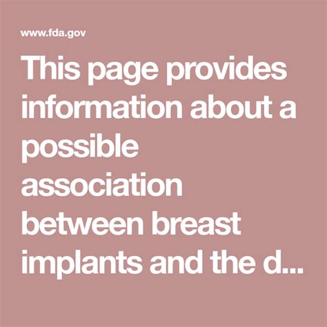 Q And A About Breast Implant Associated Anaplastic Large Cell Lymphoma