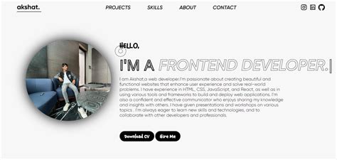 Akshat Singh On Linkedin Frontend Webdevelopment Portfolio
