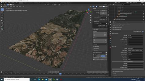 IFC Georeferencing In BlenderBIM OSArch