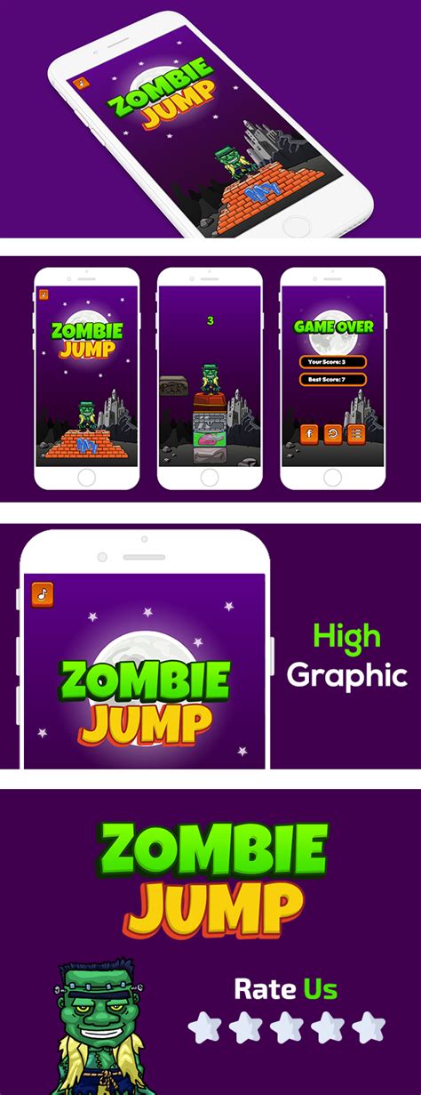 ZOMBIE JUMP WITH ADMOB ANDROID STUDIO ECLIPSE FILE Code Market