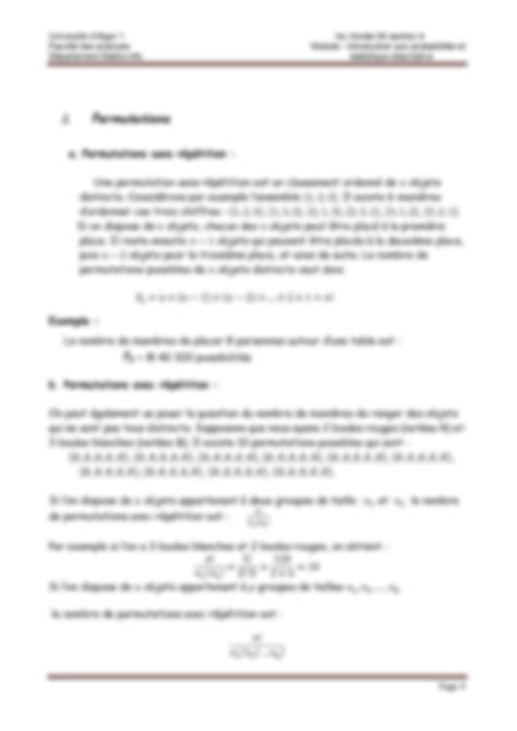 Solution Chapitre2 Analyse Combinatoire Studypool