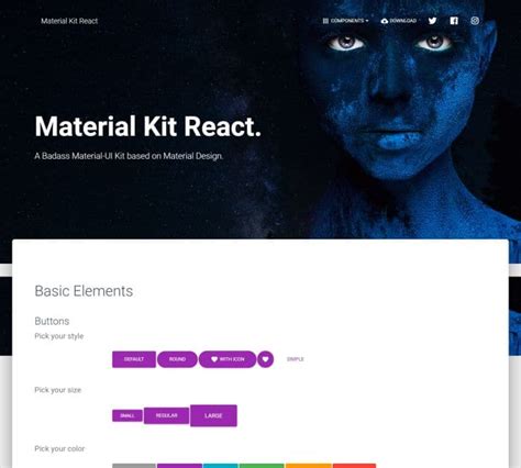 Material Design Templates For Vue Angular React Material Ui