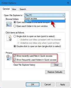 How To Disable Quick Access In Windows File Explorer