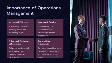 Operations Management Powerpoint Template Pptuniverse