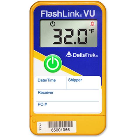 Deltatrak FlashLink 20862 VU Protein In Transit Data Logger