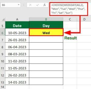 Excel Formula For Weekday How It Works Step By Step Guide