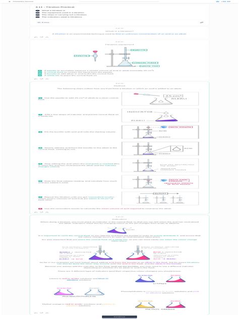 Titration Practical Lesson Gcse Chemistry Edexcel Igcse Triple Cognito Pdf Titration Chemistry