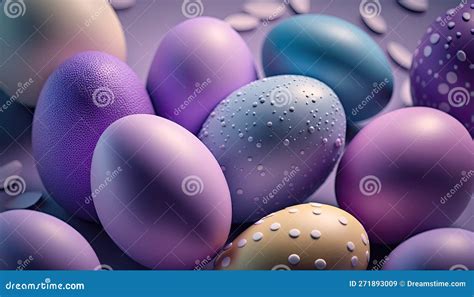 Uova Di Pasqua Colorate Uova Tinte Uova Decorative Colorate In Un