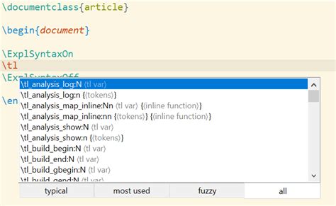 Expl3 LaTeX3 Macro Identification In TeXstudio TeX LaTeX Stack Exchange